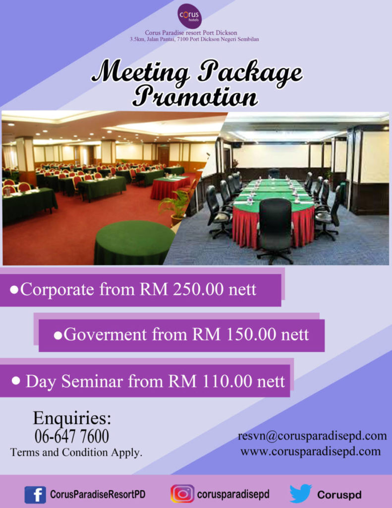 Meeting & Events - Meeting Package Resort - Corus Paradise Resort